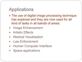 Digital Image Processing presentation | PPTX