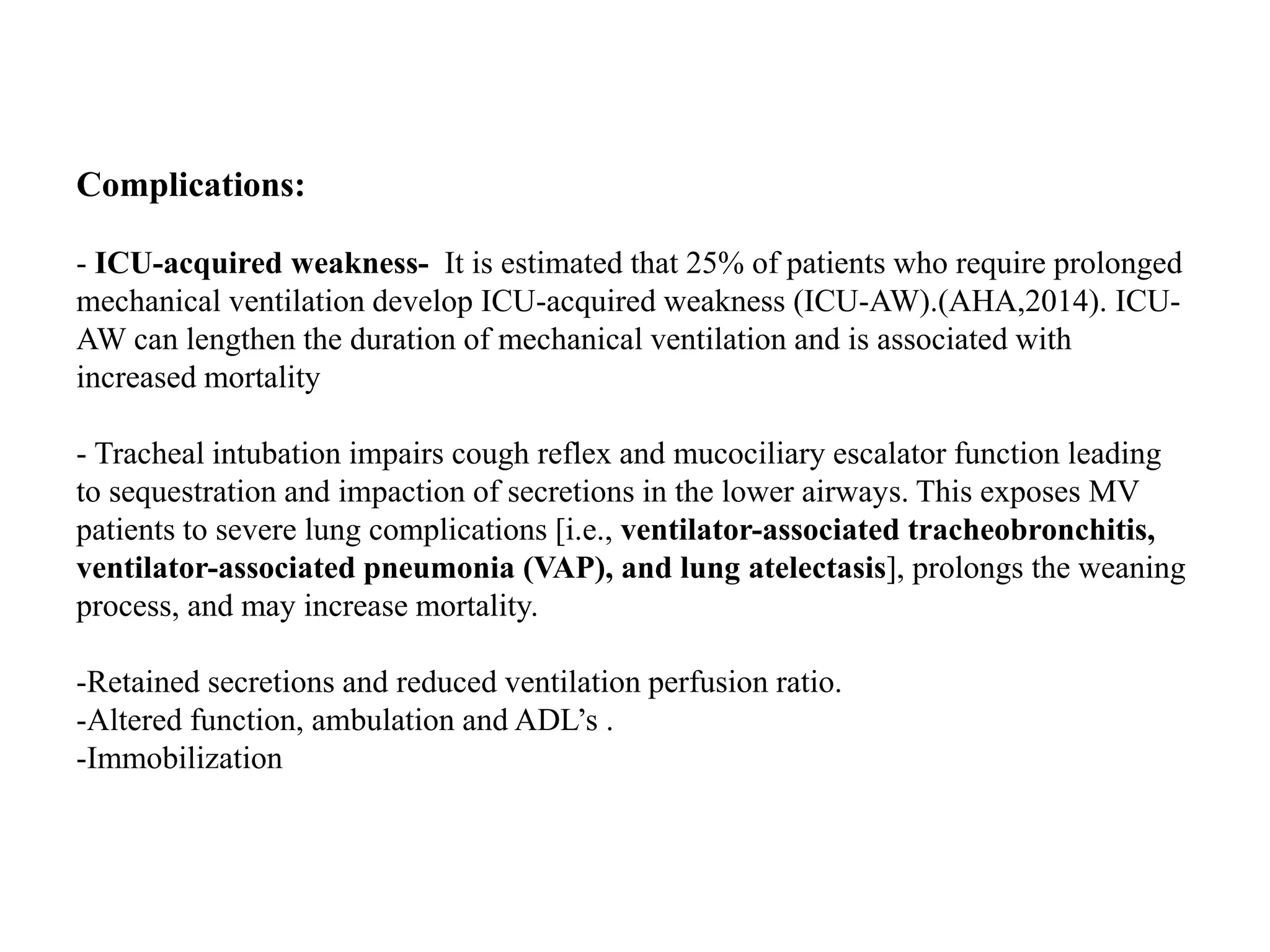 4. Physiotherapeutic approach of management in mechanically ventilated ...