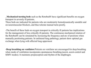 4. Physiotherapeutic approach of management in mechanically ventilated ...