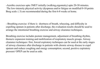 5. Post-acute COVID-19 exercise and rehabilitation | PPT
