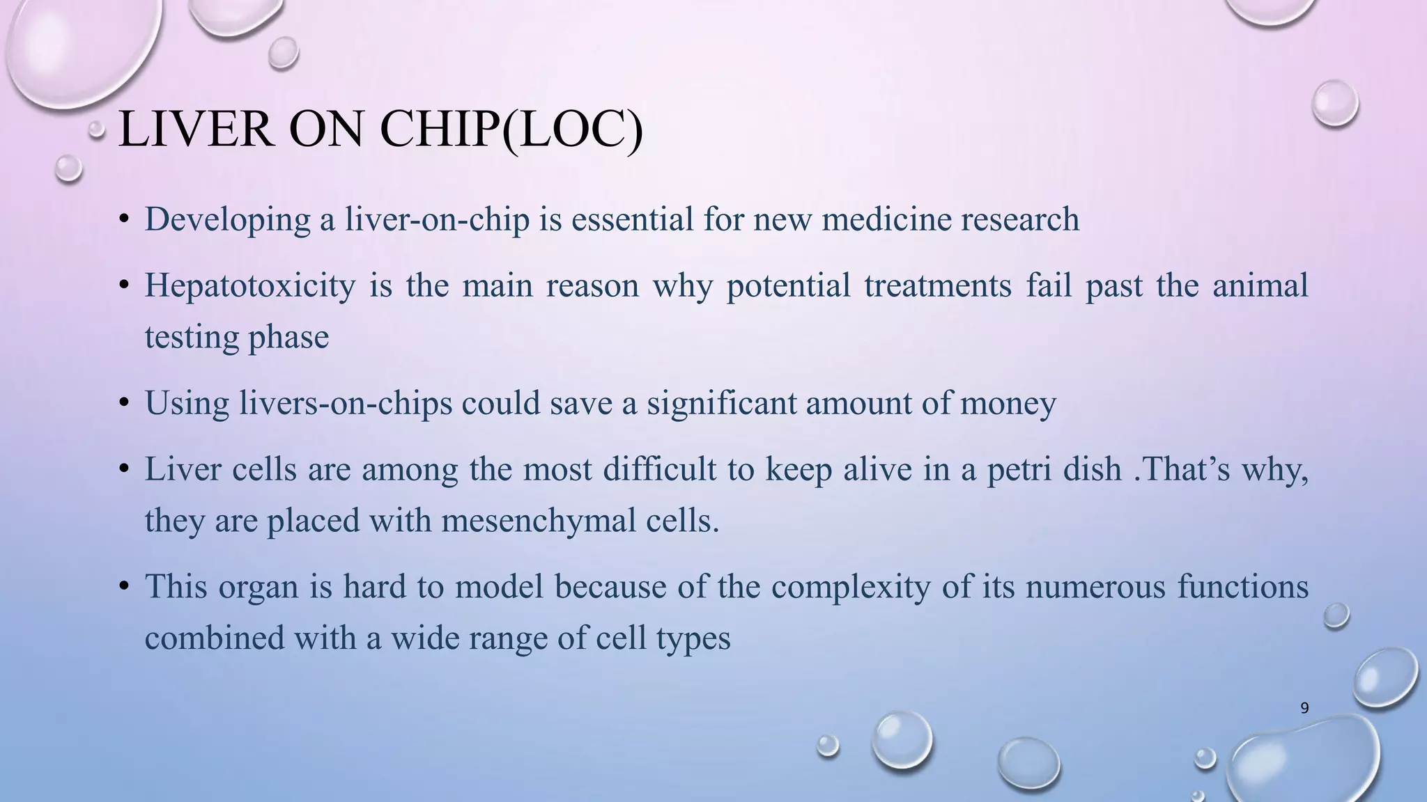 Organs On Chips (OOC) | PPTX