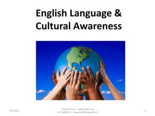 Seminar presentation culture and language | PPT