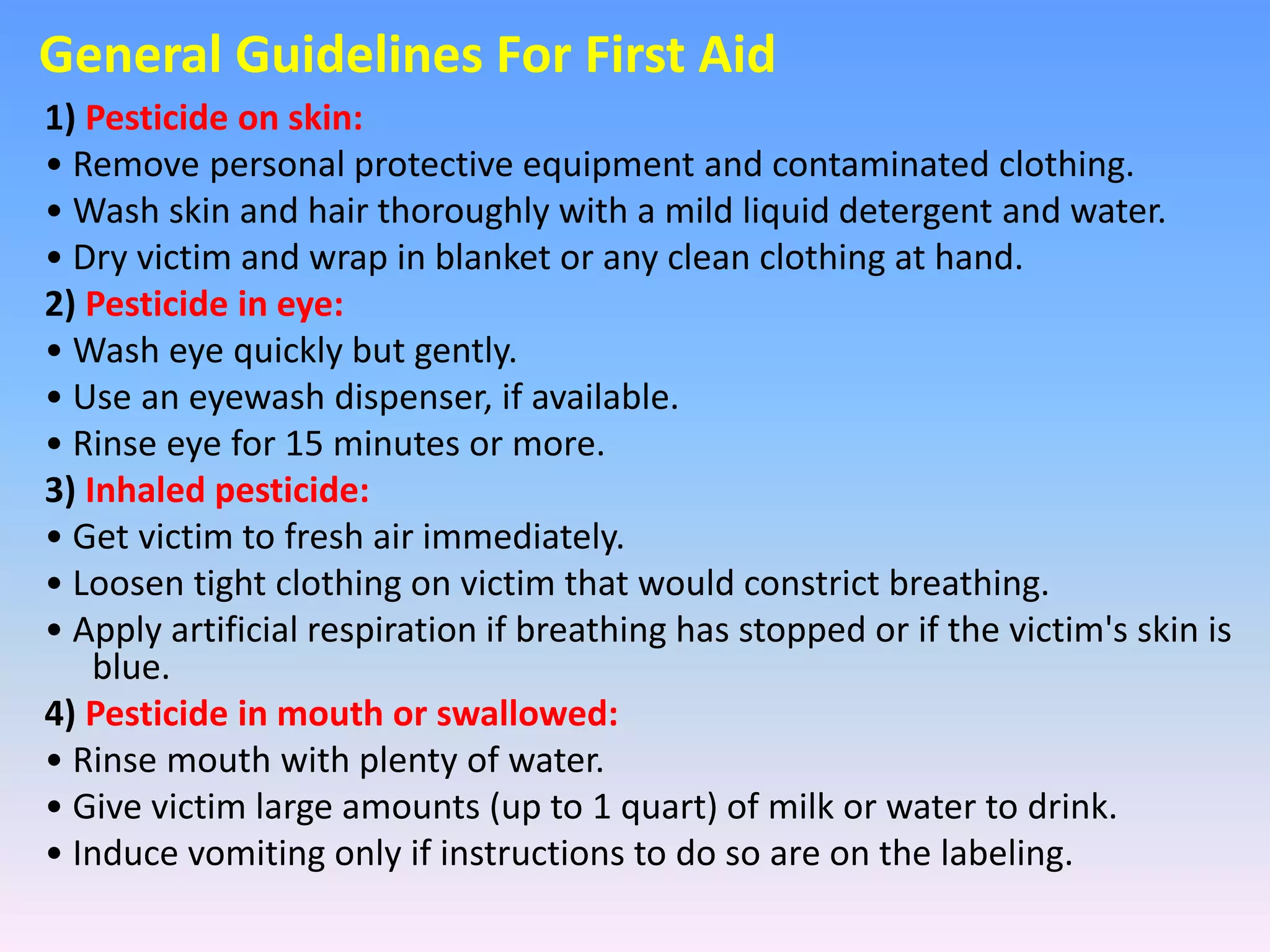 Pesticids and Health hazards | PPTX