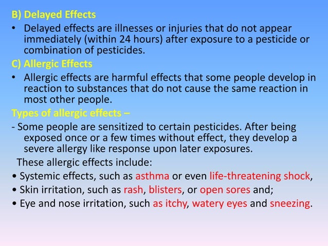 Pesticids and Health hazards | PPTX