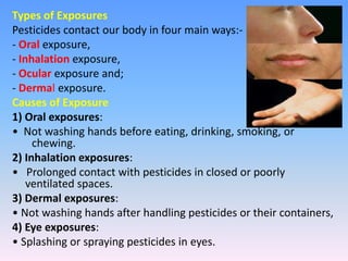 Pesticids and Health hazards | PPTX