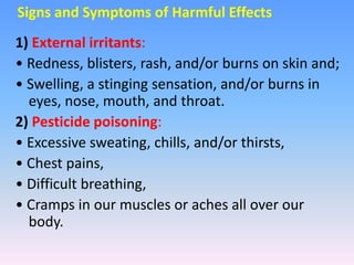 Pesticids and Health hazards | PPTX