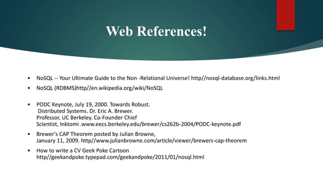 Sql vs NoSQL-Presentation | PPTX | Databases | Computer Software and ...