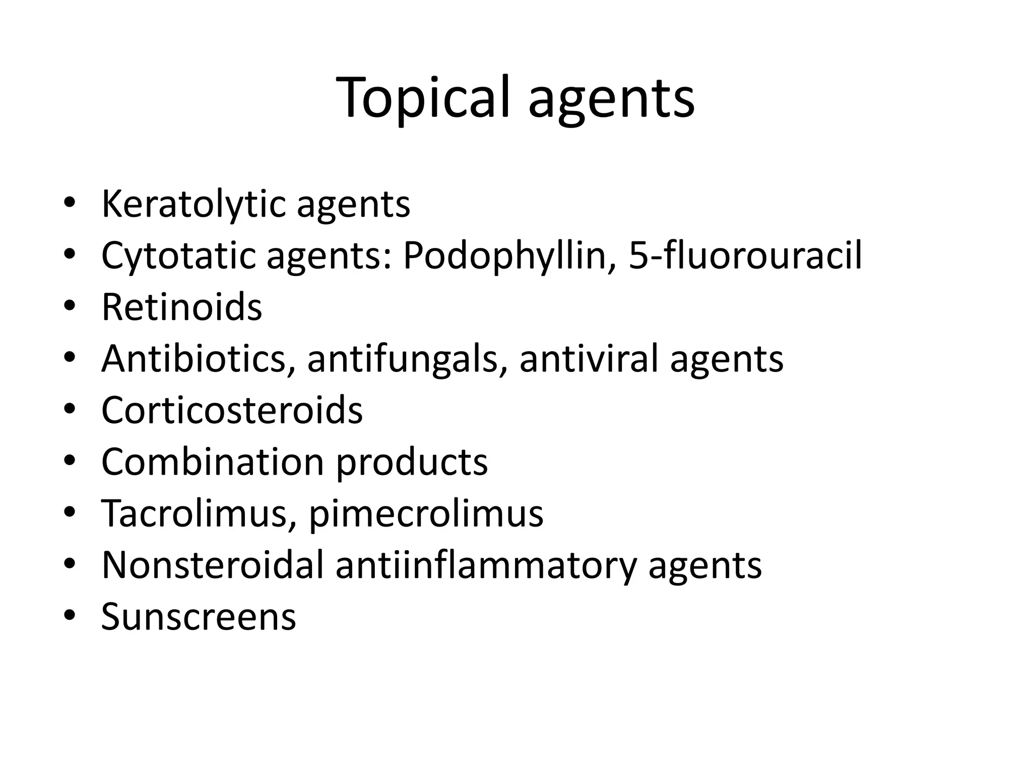 Seminar principles of topical therapy | PPTX
