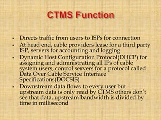 Cable Internet | PPTX | Computer Networking | Computing
