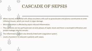 Sepsis and Septic shock | PPTX
