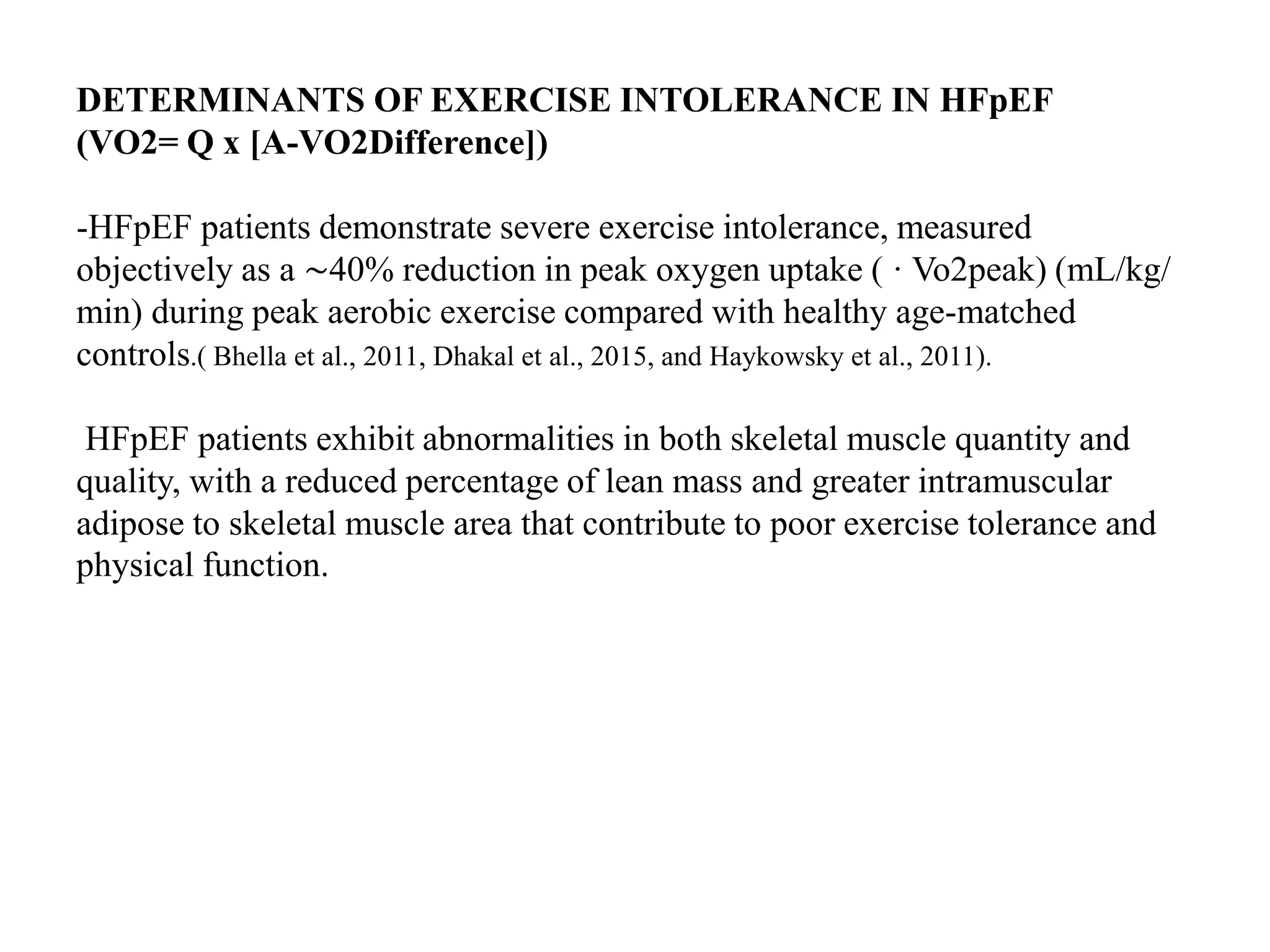 3. Exercise Intolerance and its treatment with exercise-based cardiac ...