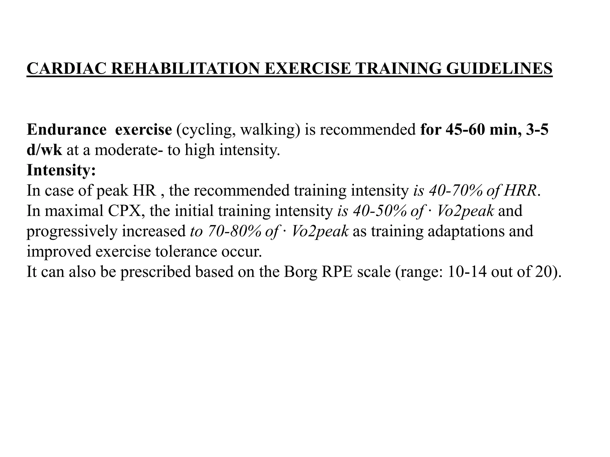 3. Exercise Intolerance and its treatment with exercise-based cardiac ...