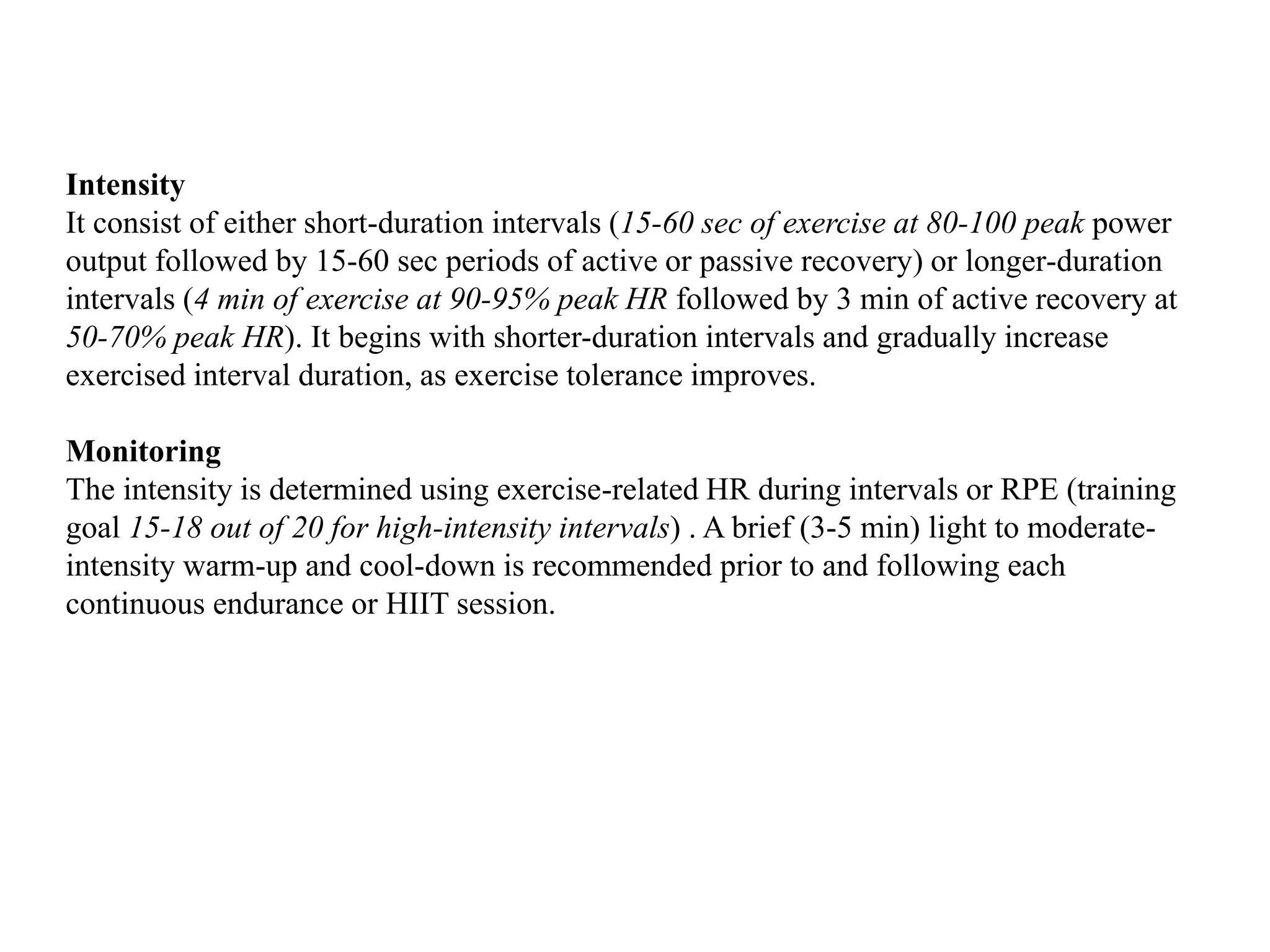3. Exercise Intolerance and its treatment with exercise-based cardiac ...