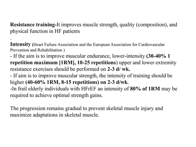 3. Exercise Intolerance and its treatment with exercise-based cardiac ...