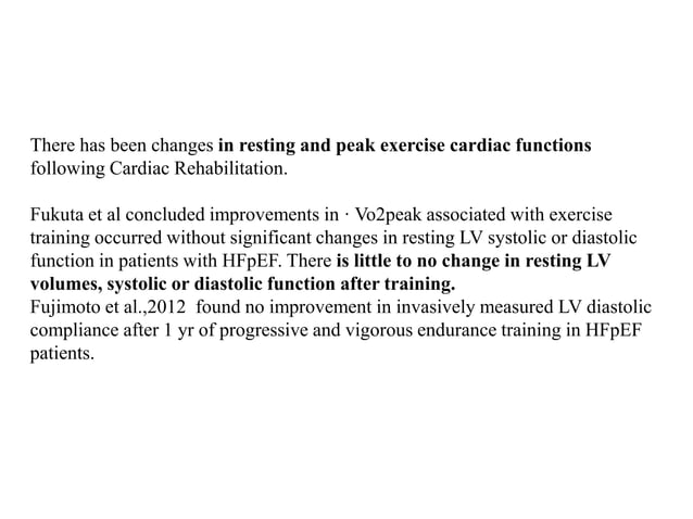 3. Exercise Intolerance and its treatment with exercise-based cardiac ...