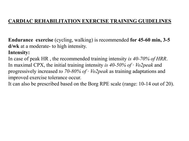 3. Exercise Intolerance and its treatment with exercise-based cardiac ...