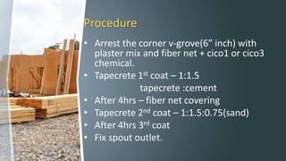 brickwork, plastering and waterproofing | PPT