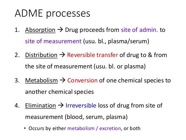 Estimation of pharmacokinetic parameters