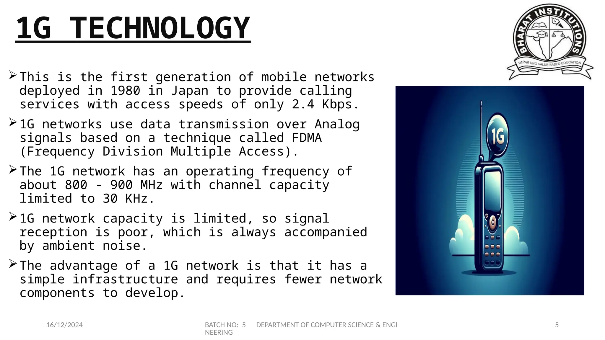 PRESENTATION ON EVOLUTION OF MOBILE NETWORKS.pptx