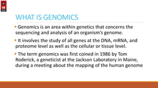 SEMINAR PRESENTATION GENOMICS.pptx