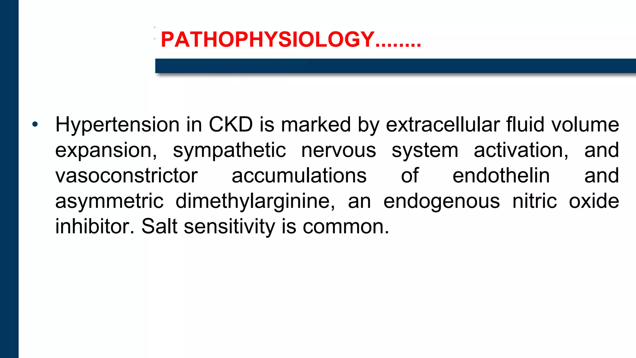 Management of Hypertension in Diabetic Patients with Chronic Kidney ...