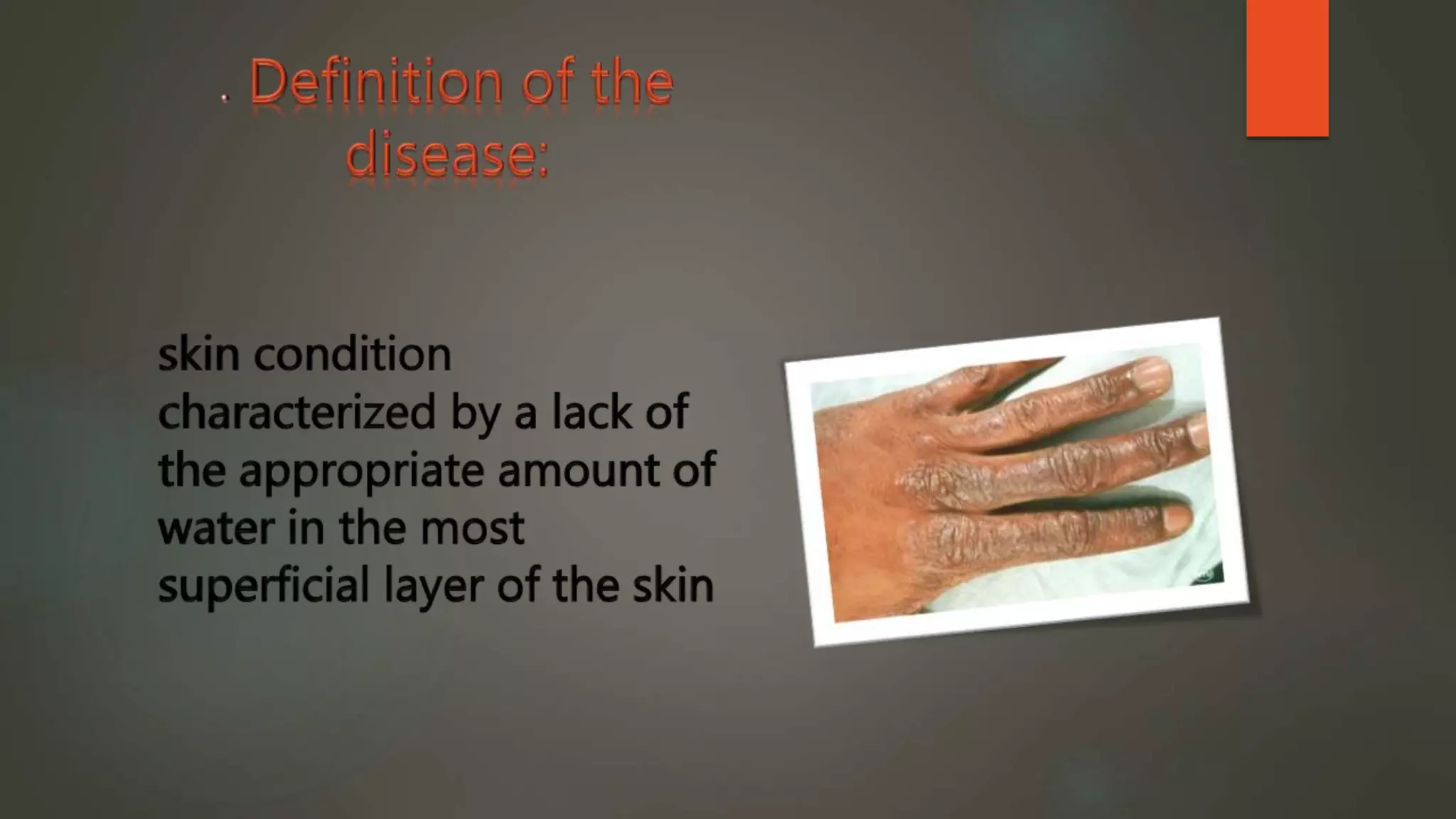 Dry Skin Disease | PPTX