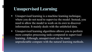 Introduction to Machine Learning | PPTX | Web Development | Internet