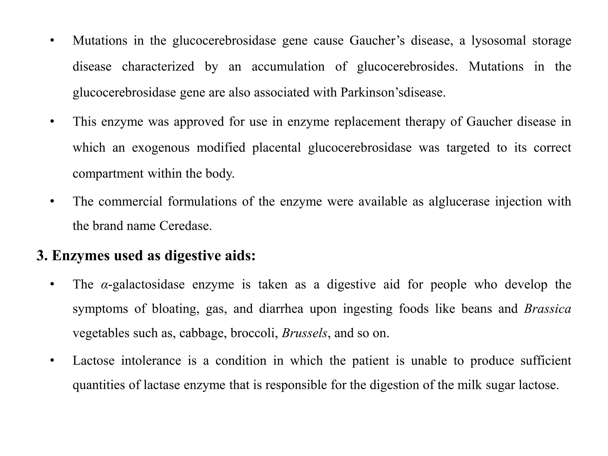 enzymes in medicines | PPTX