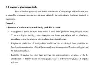 enzymes in medicines | PPTX