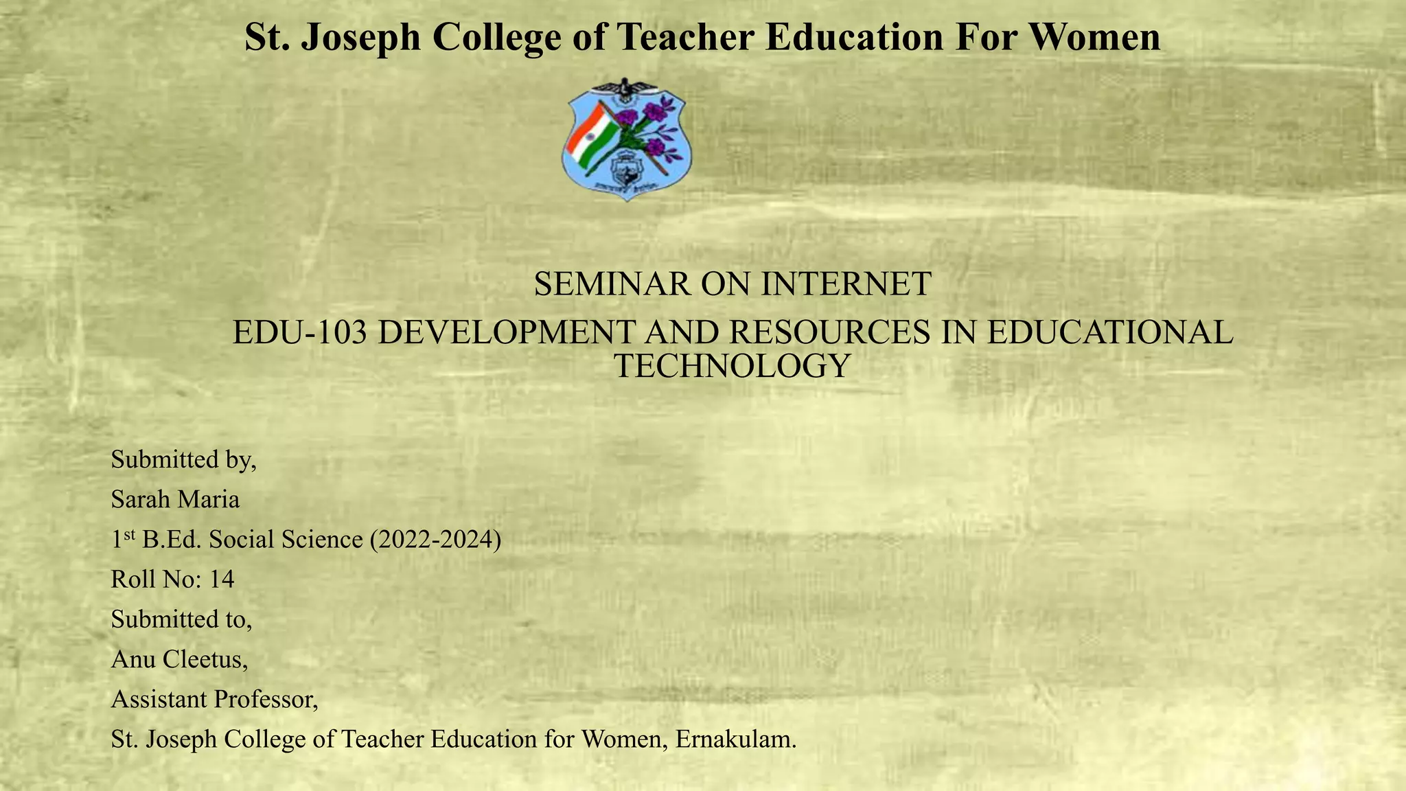 Seminar presentation on Internet.pptx