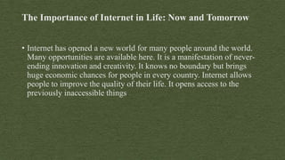 Seminar presentation on Internet.pptx