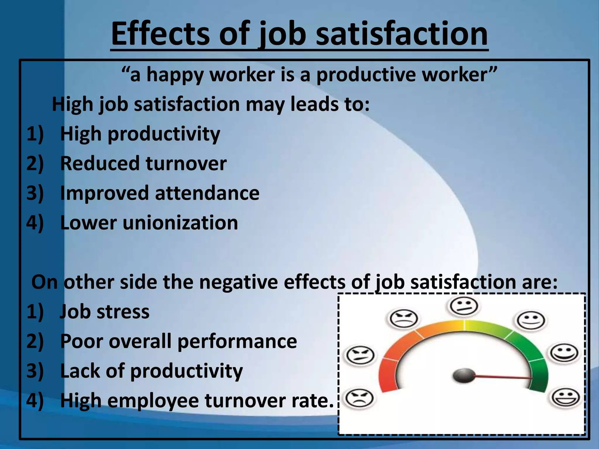 Job Satisfaction and Theories of Job Satisfation | PPTX