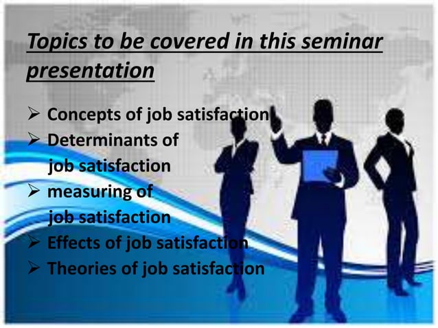 Job Satisfaction and Theories of Job Satisfation | PPTX | Human ...