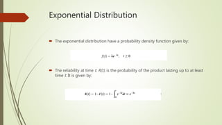 Seminar presentation on reliability | PPTX