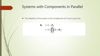 Seminar presentation on reliability | PPTX