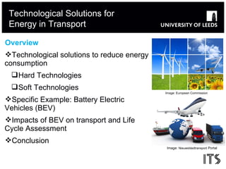 Energy and Transport | PPT