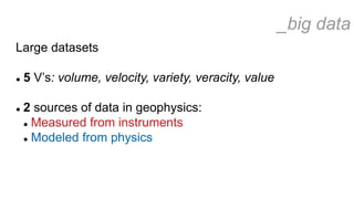 A scoping review of Machine Learning in Seismic Geophysics | PPTX