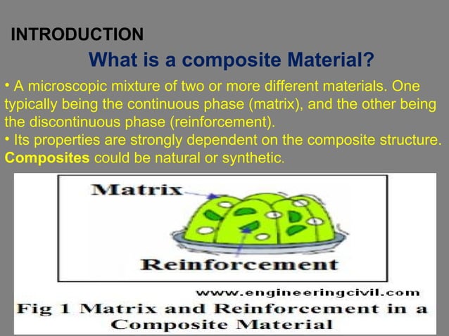 REINFORCED POLYMERIC COMPOSITE (RPC) MATERIALS | PPT