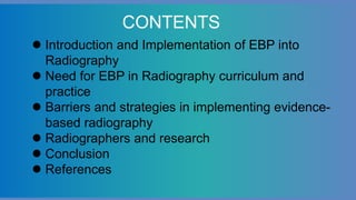Evidence Based Radiography.pptx