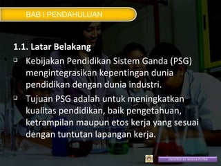 PROPOSAL PENELITIAN KEBIJAKAN PSG | PPT