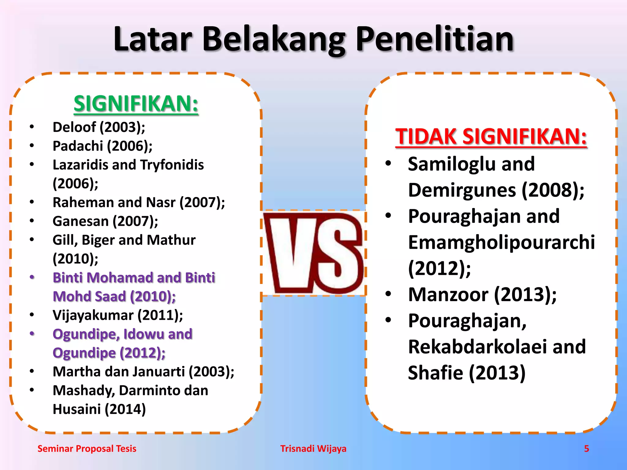 Contoh Slide Presentasi Proposal Penelitian yang Bagus | PPTX
