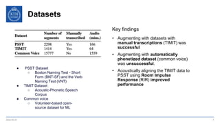 Seminar: PSST challenge LREC | PPT