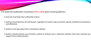 Publication ethics | PPTX