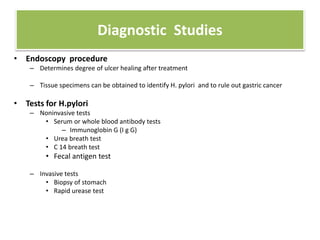 Peptic Ulcer Disease.pptx | Digestive Disorders | Diseases and Conditions