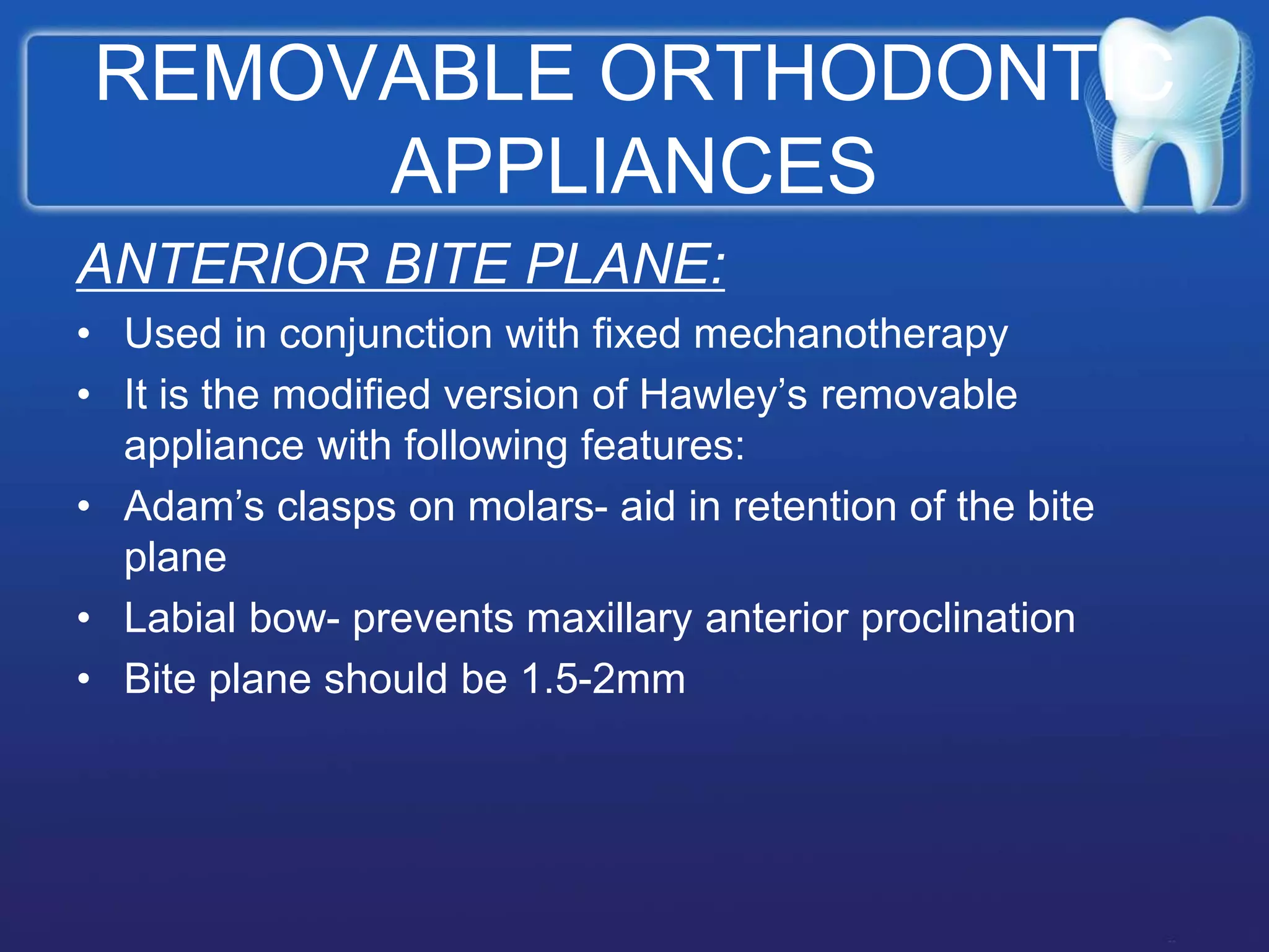 deep bite management | PPTX