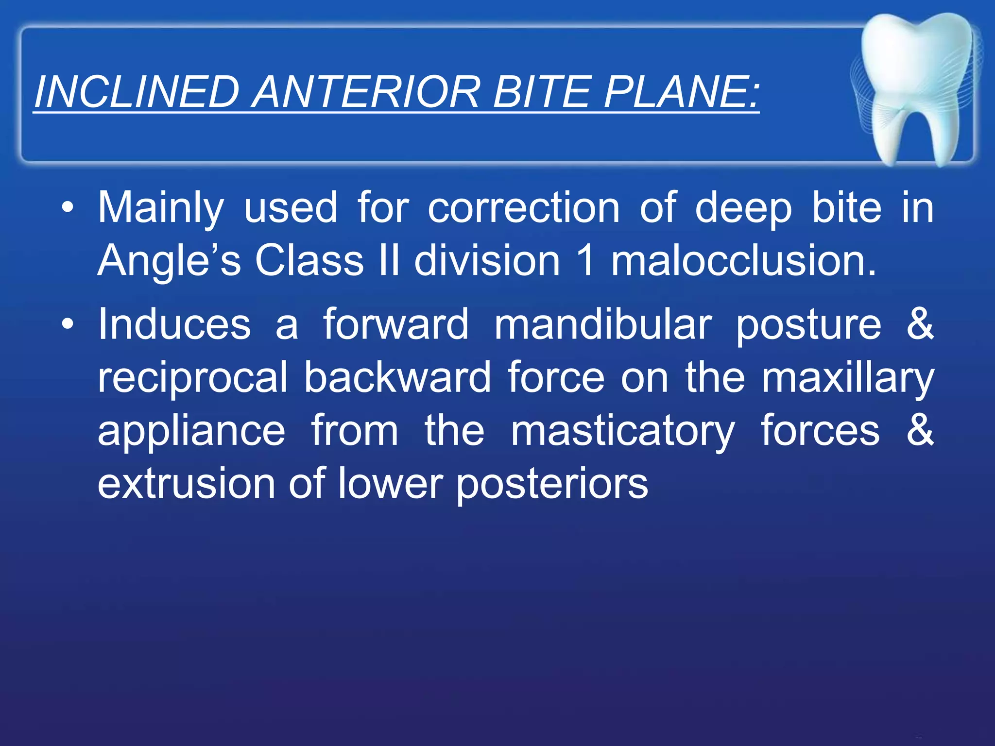 deep bite management | PPTX