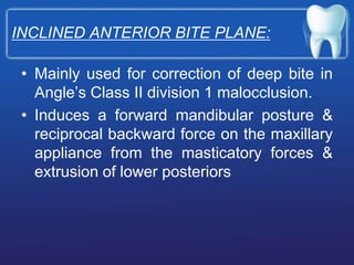 deep bite management | PPTX
