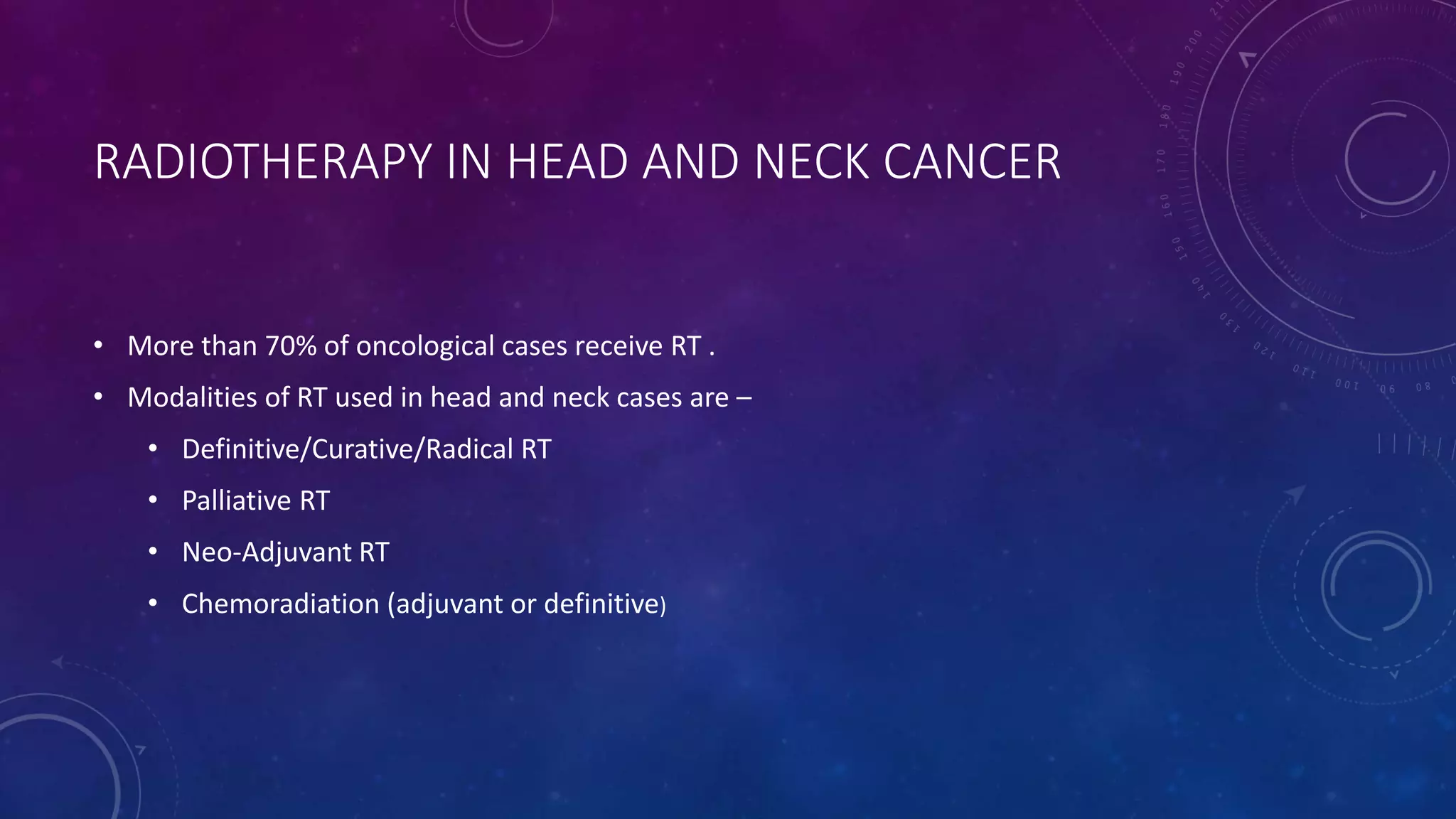 Radiotherapy in ENT | PPTX