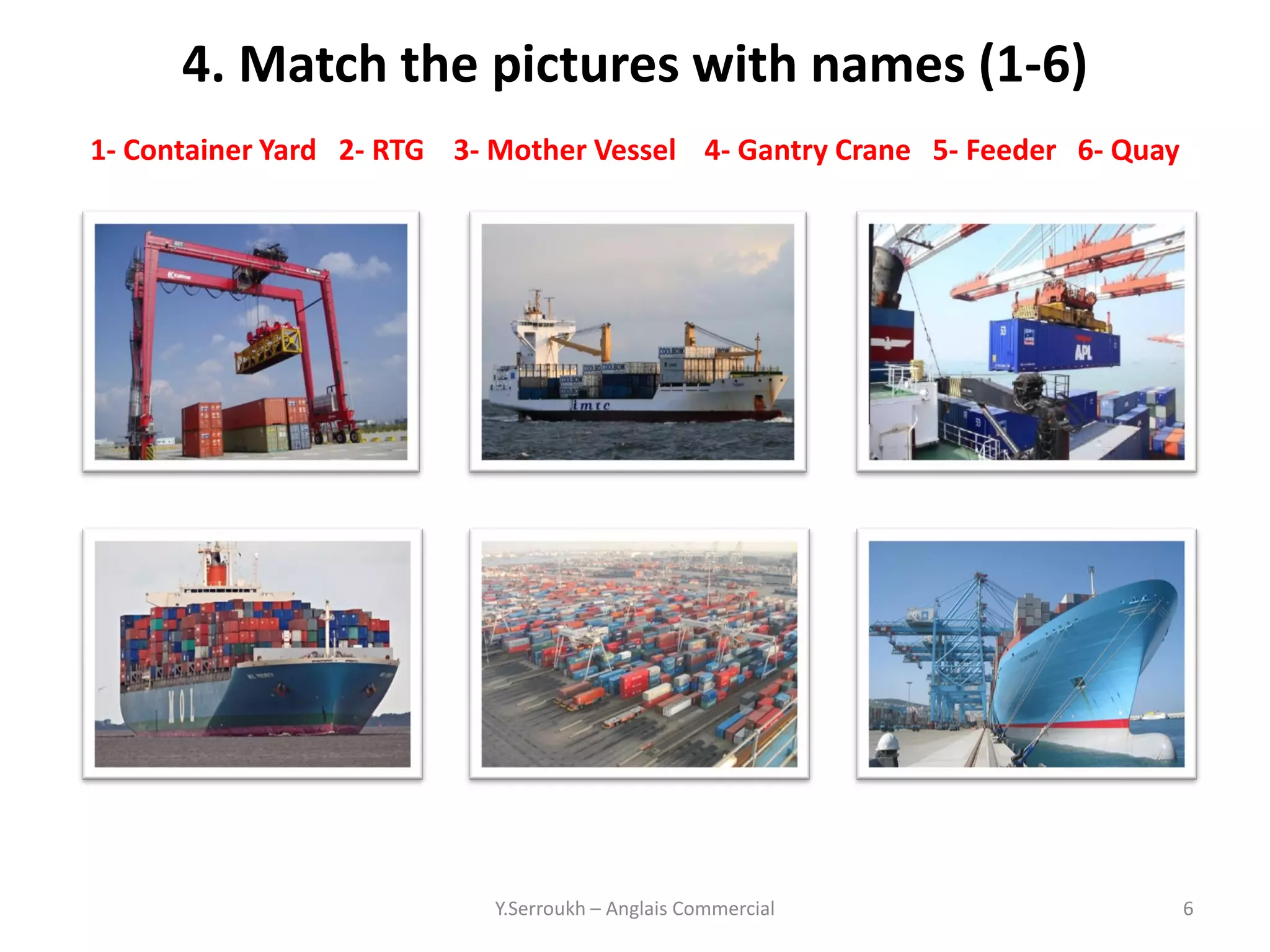 Logistics in English Terms | PDF