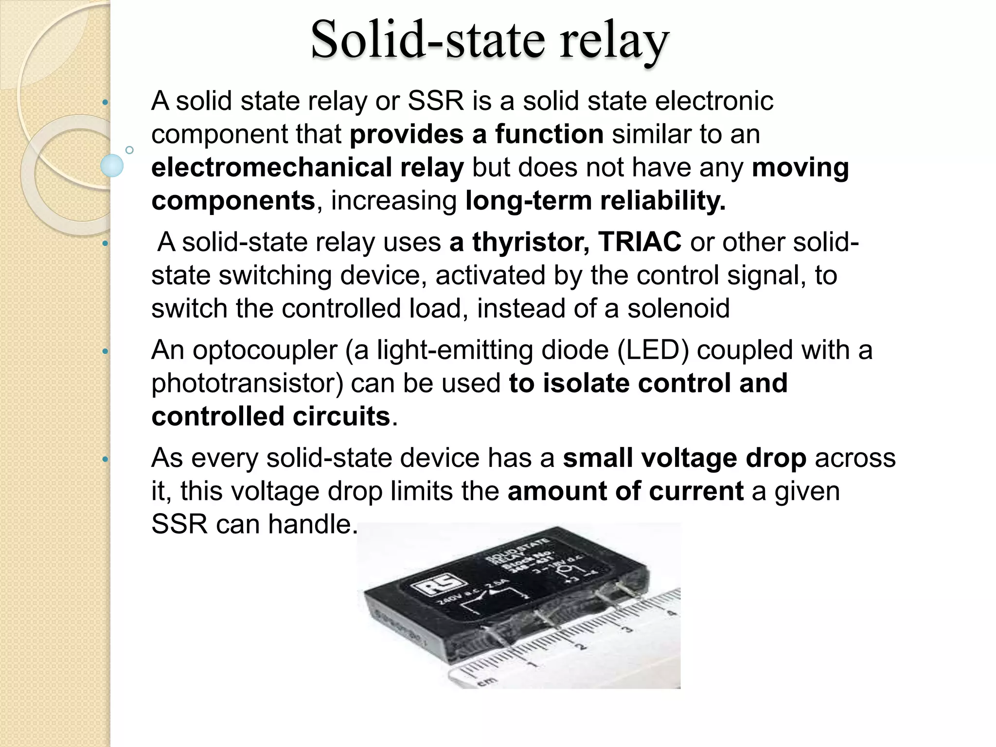 Relays | PPTX